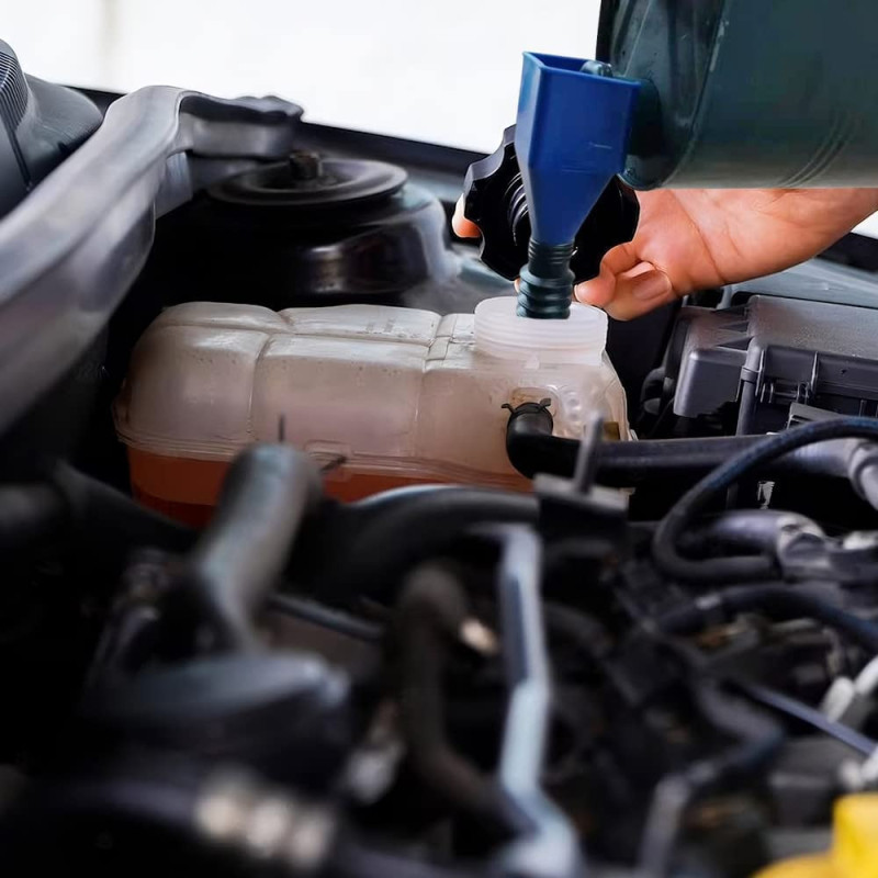 Embudo De Aceite Plástico Boquilla Flexible Multiuso Drenaje